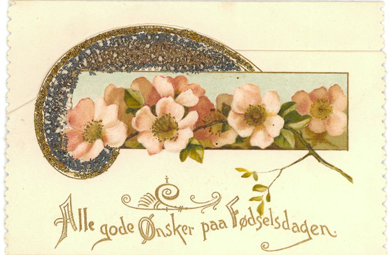 Kringla - tryck, hälsningskort