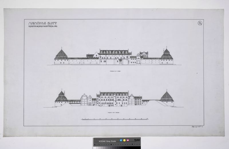 Kringla - ritning, förslagsritning, fasadritning