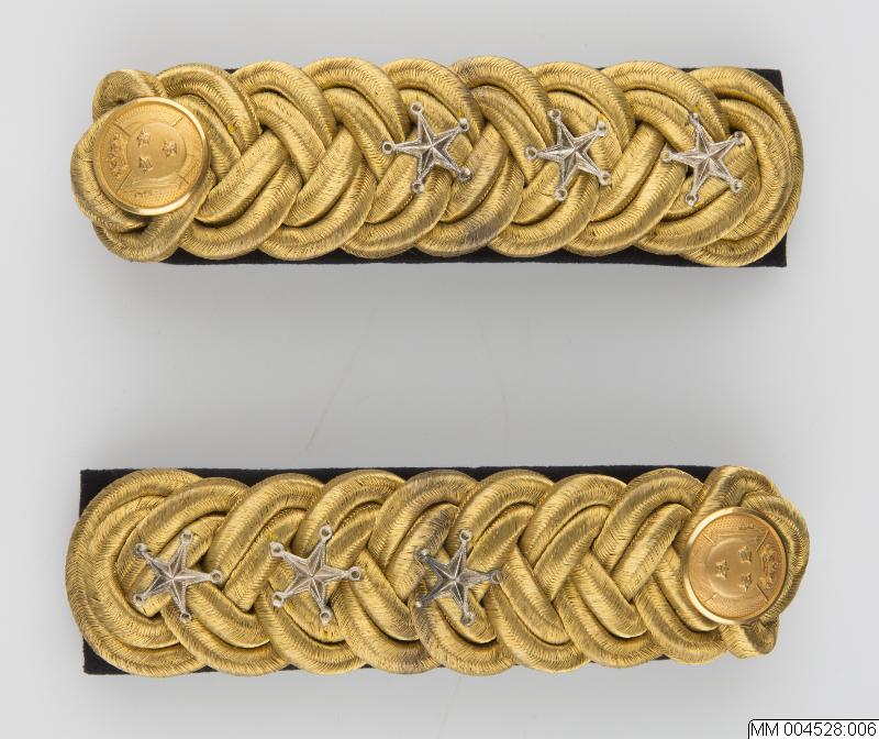 Kringla - axelklaff, uniformsdetalj