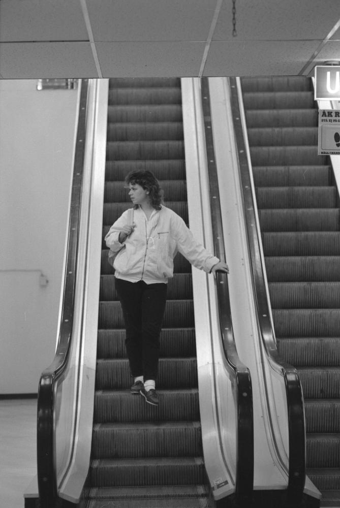 Kringla - rulltrappa, rullrappor, lönnen, varuhuset lönnen, varuhus