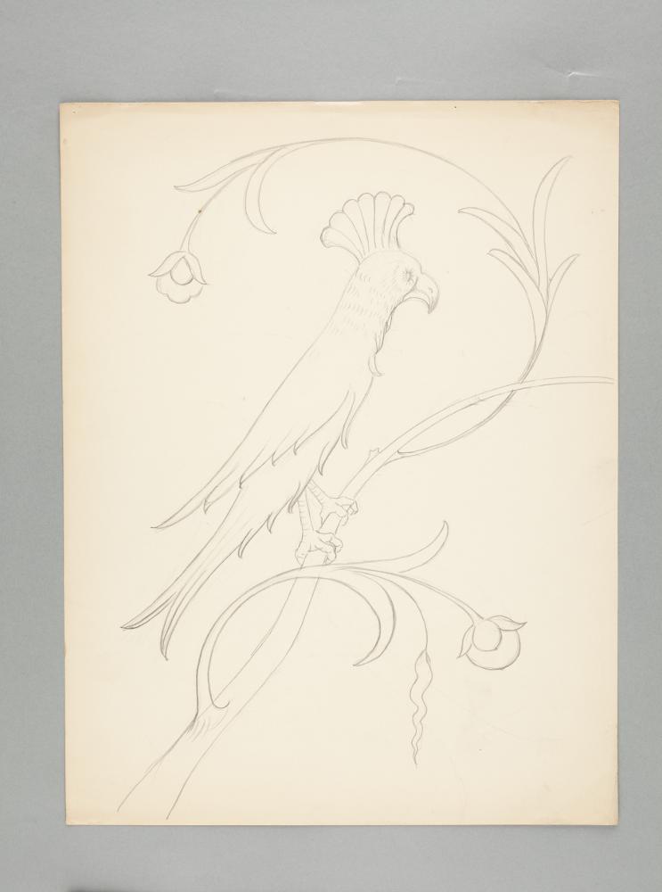 Kringla - teckning, blyertsteckning