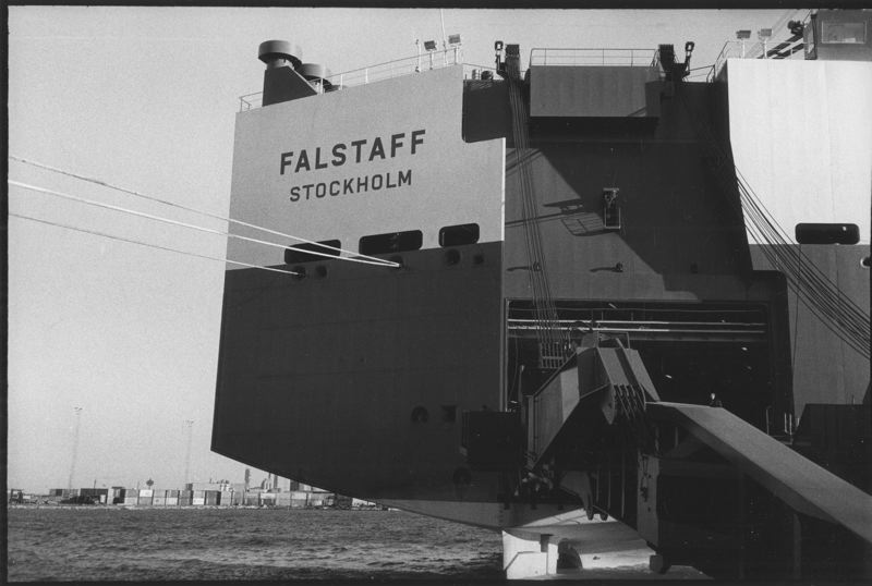 Kringla - båt, båtar, malmö hamn, akter
